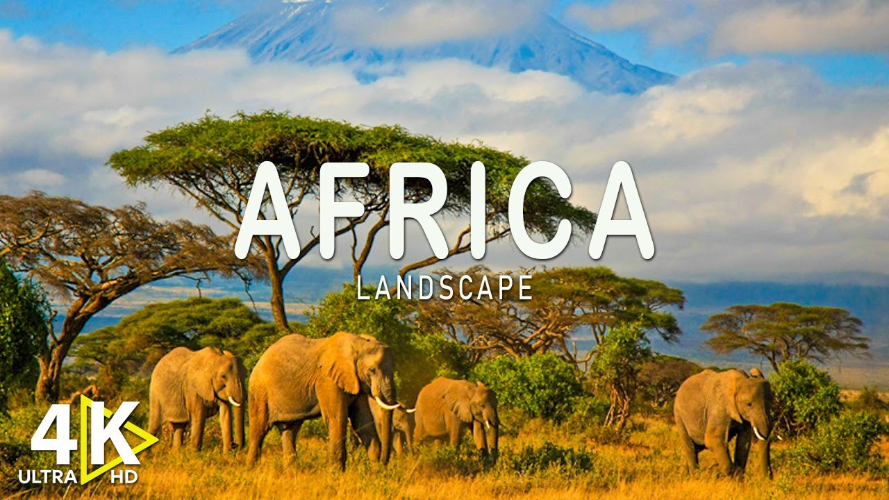 AFRICA 4K UHD - Scenic Relaxation Film With Calming Music - 4K Video ...
