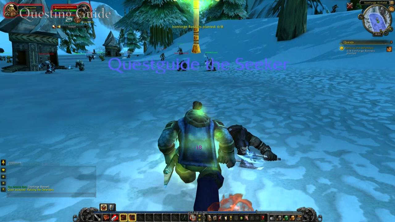 World Of Warcraft Rallying the Defenders - YouTube