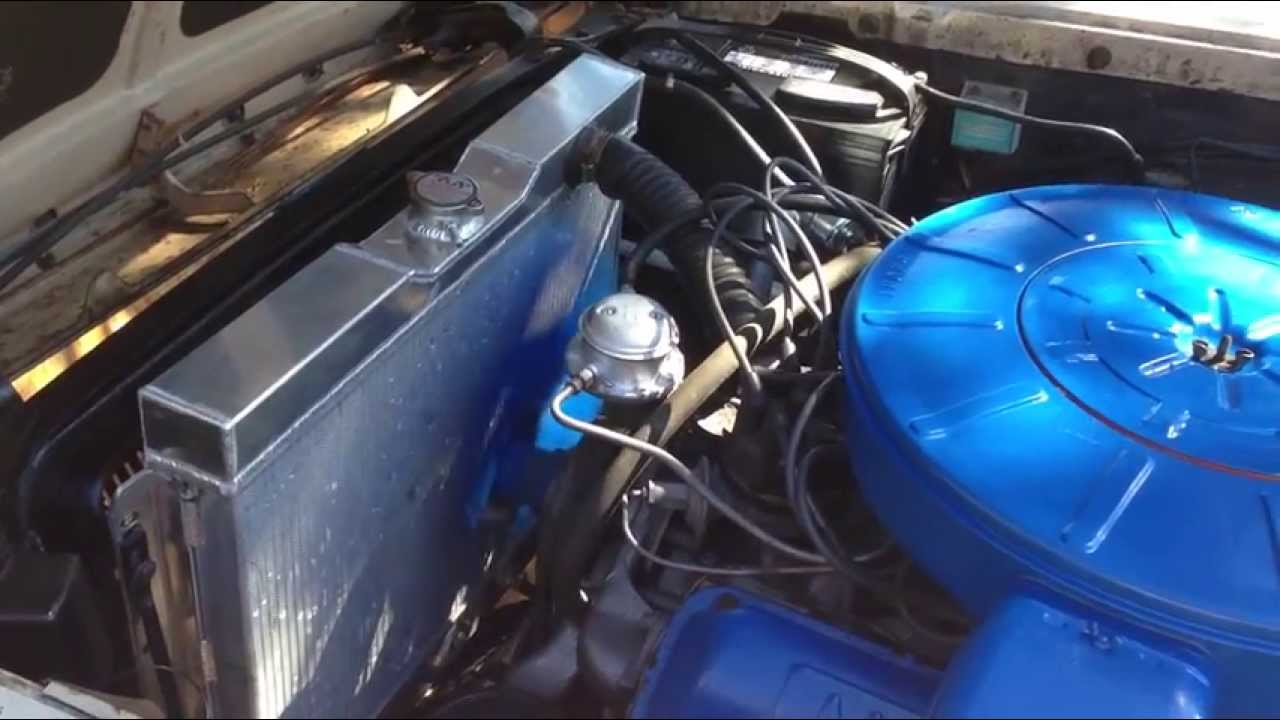 1960 mercury park lane engine - YouTube