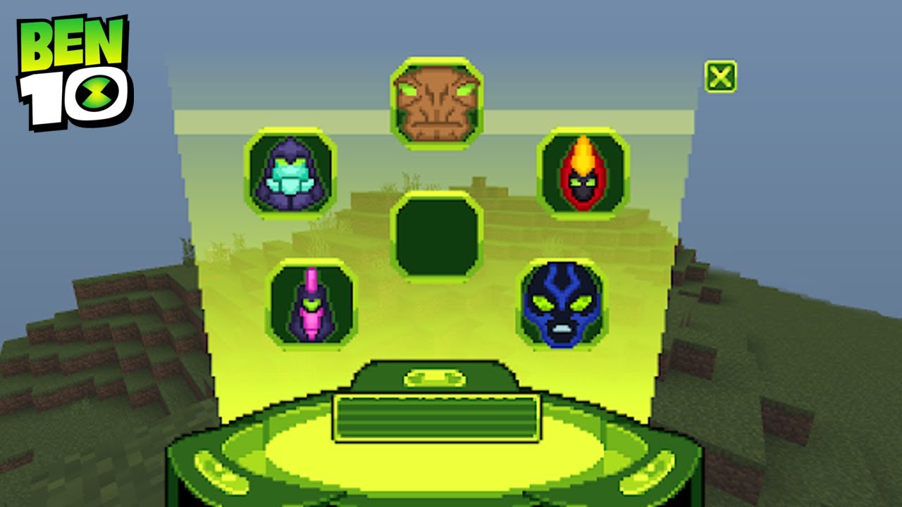 *NOVO* ADDON DO OMNITRIX DO BEN 10 DLC NO MINECRAFT - YouTube