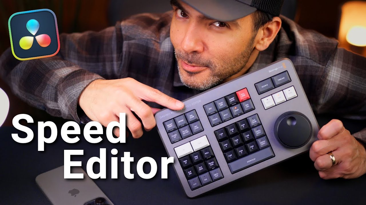 עריכת וידאו מהירה בדה וינצ׳י רזולב | הדגמה והדרכה על Speed Editor + Cut ...