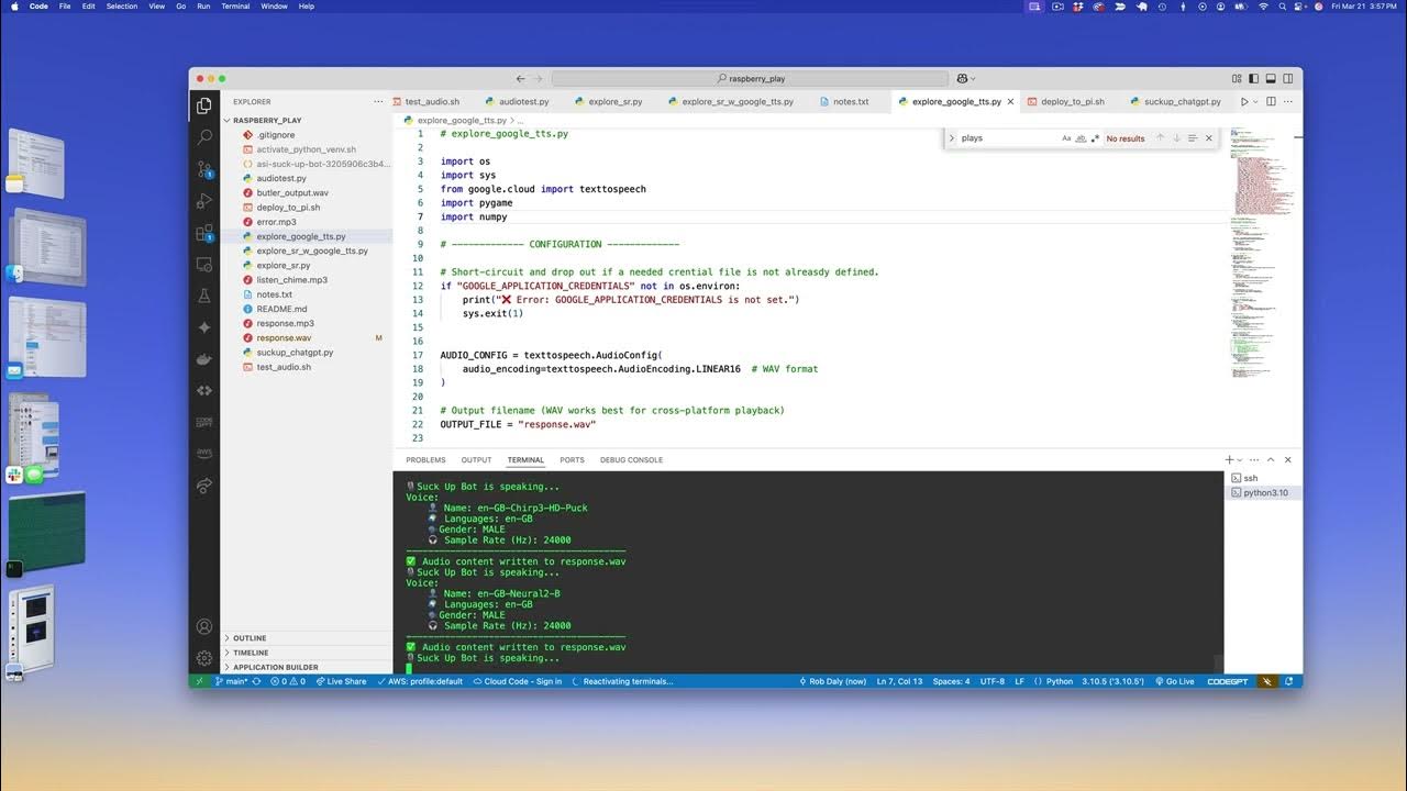 Raspberry Pi Show and Tell - Week 4 part 2 - YouTube