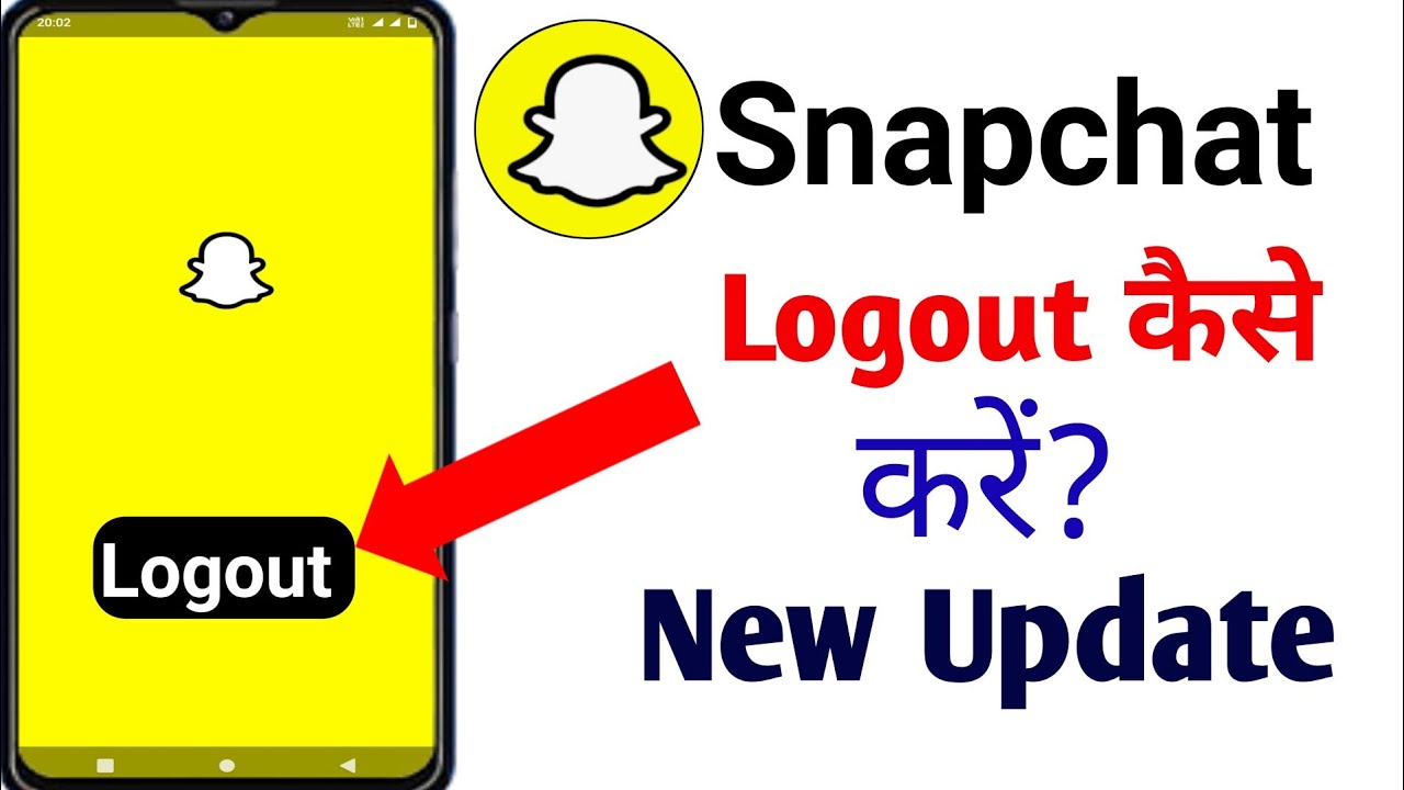 Snapchat Logout kaise kare।How to Logout Snapchat। Snapchat par Logout ...