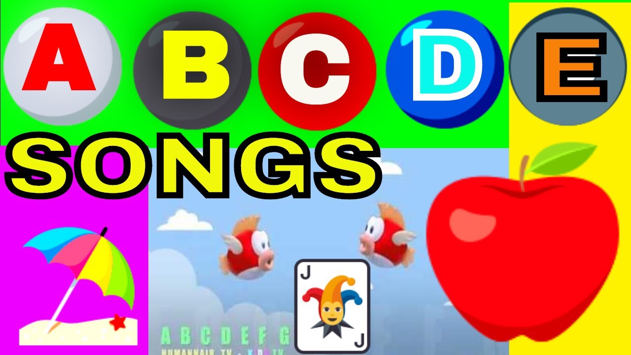 ABCD SONGS IN KIDS | KIDS TV | KIDS ABCD COLOURFUL RHYMES | Alphabet ...