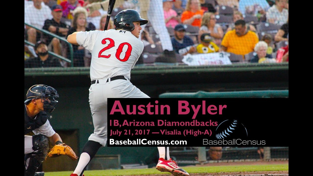 Austin Byler, 1B, Arizona Diamondbacks — July 21, 2017 - YouTube
