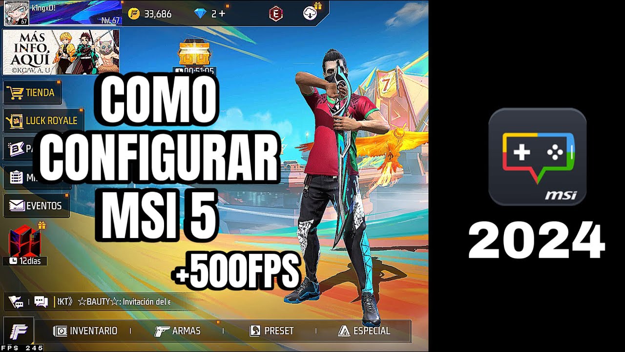 COMO CONFIGURAR EL MSI 5.12 (PC GAMA BAJA) & BUGEAR F11 + FPS Y ...