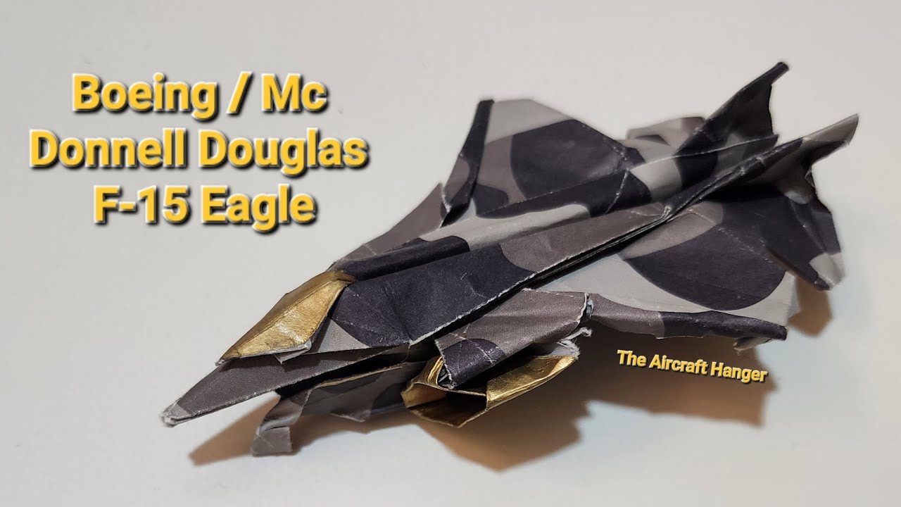 MUST WATCH! How to fold the F-15 Eagle. - YouTube