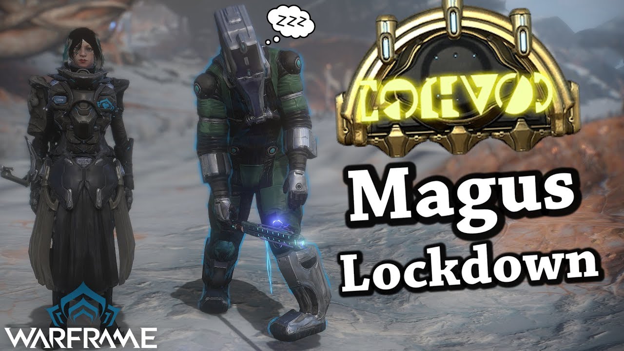 Warframe | Magus Lockdown (Max Ranked) Overpowered? - YouTube