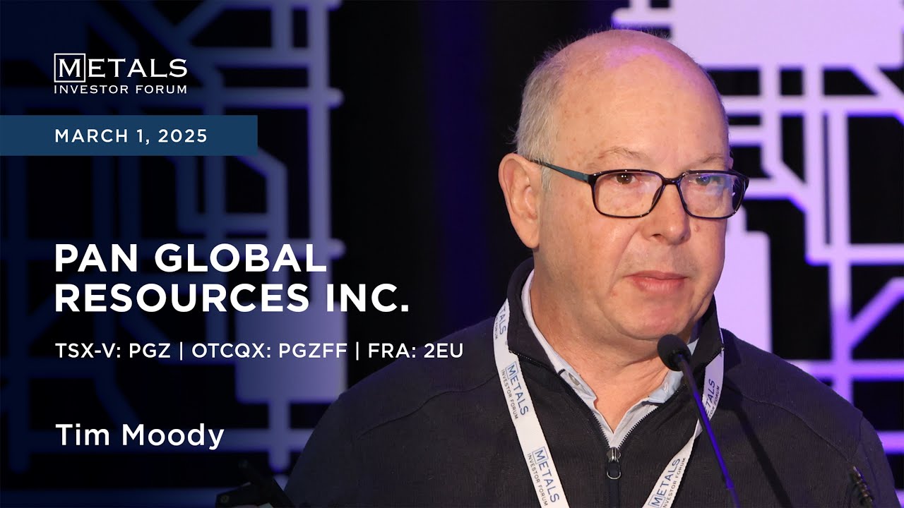 Tim Moody of Pan Global Resources Inc. presents at Metals Investor ...