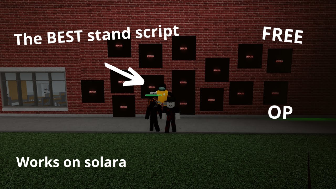 (FREE) The BEST stand script, free, works on solara, da hood (Solara ...