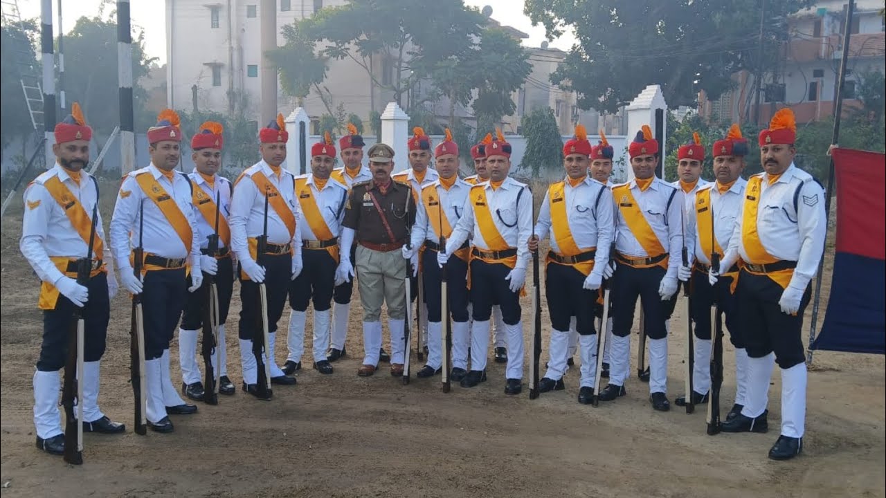 republic day Saharanpur police line parade 2025 - YouTube