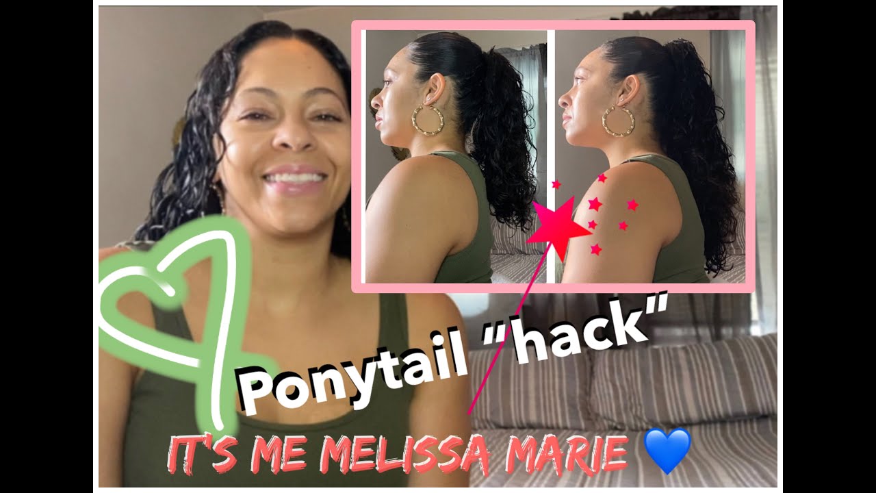 Ponytail Hack ‼️ - YouTube