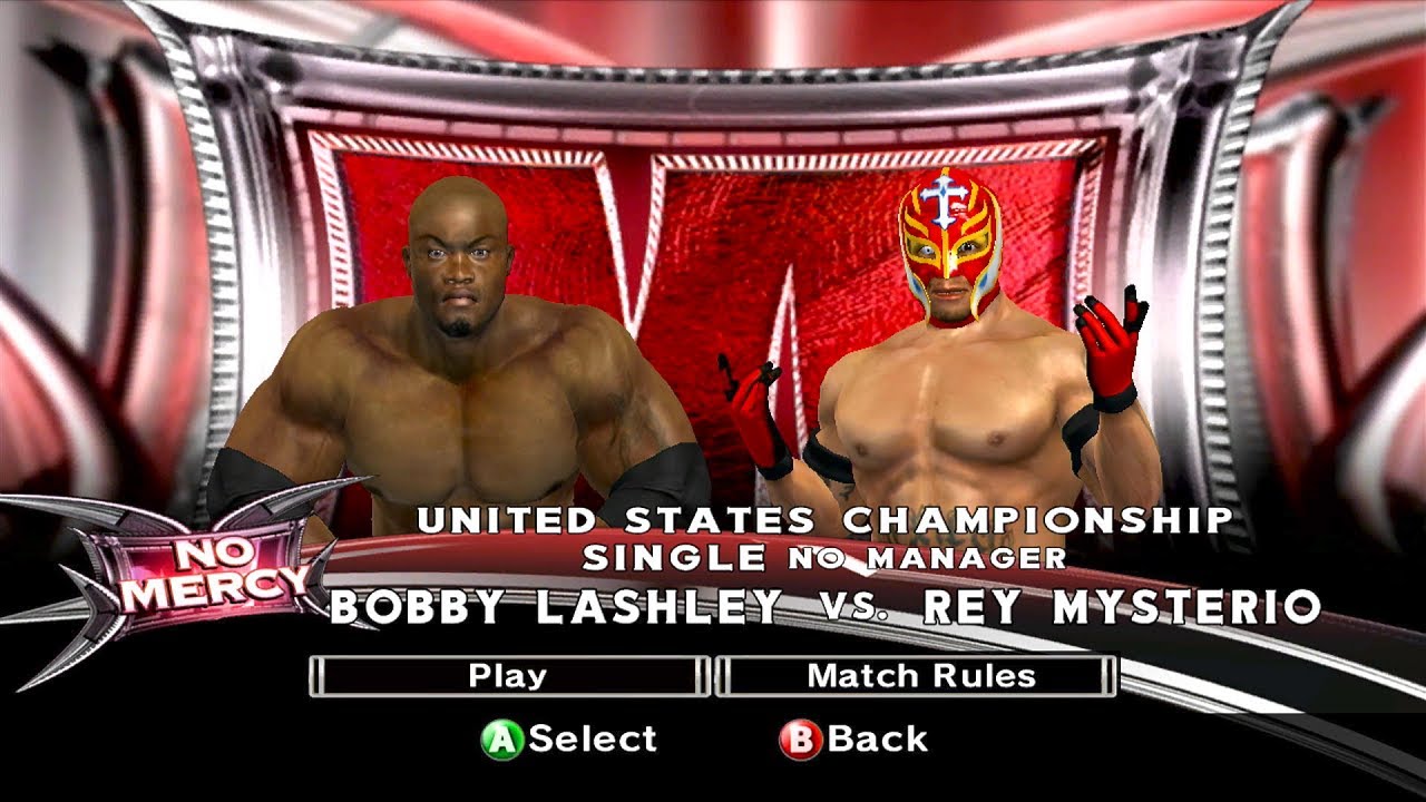 WWE SmackDown vs. Raw 2007 | Rey Mysterio vs. Bobby Lashley | United ...