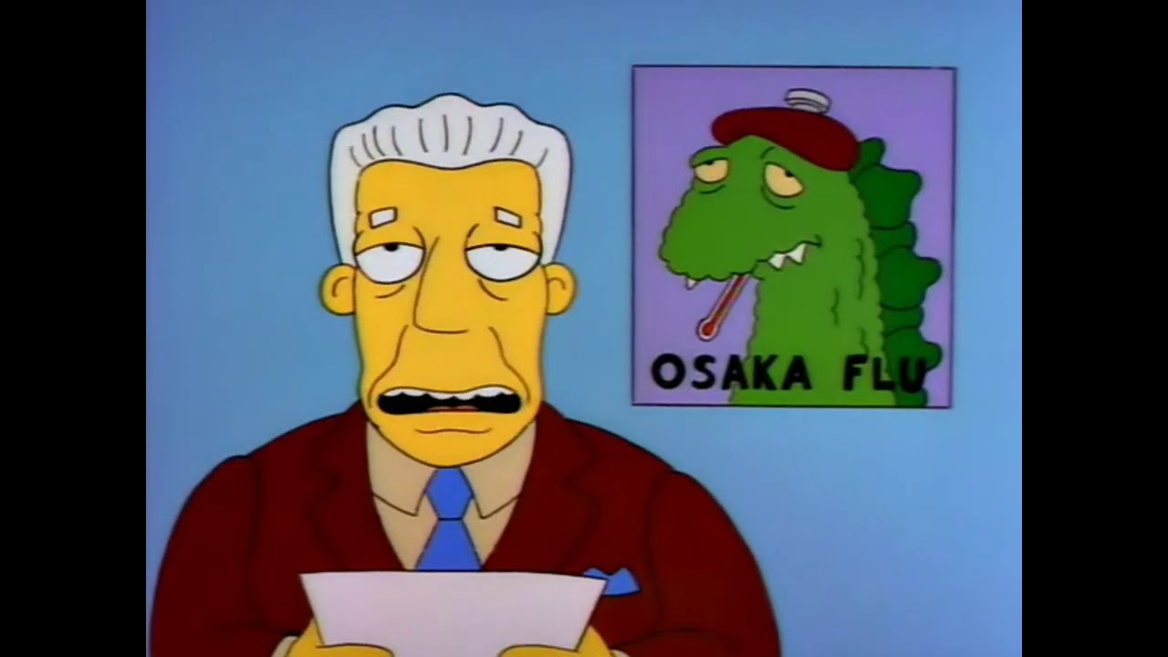 Simpson 04x21 La gripe de Osaka - YouTube