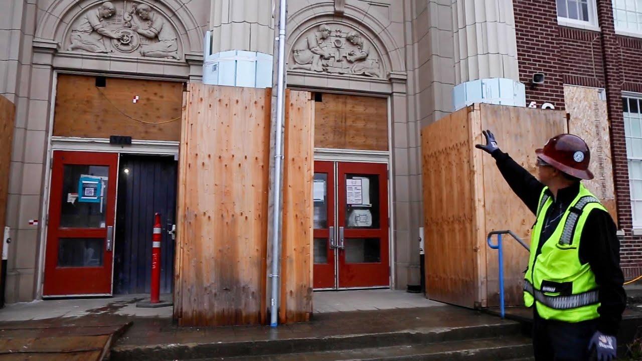 Inside 106-Year-Old School Modernization - YouTube