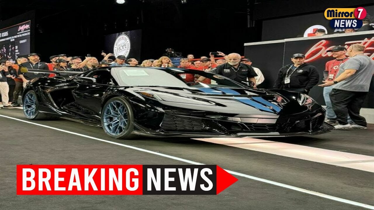 Rick Hendrick Wins First 2025 Corvette ZR1 at Barrett-Jackson for $3.7 ...