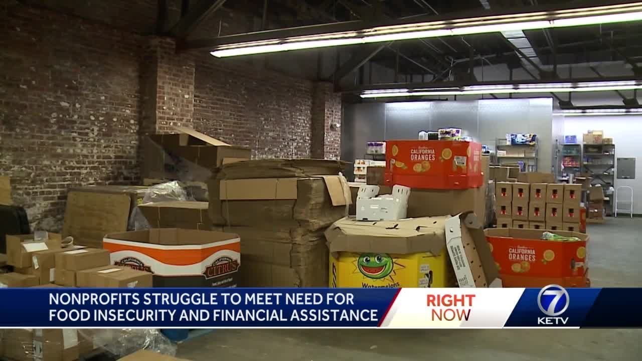 Omaha nonprofits struggling to meet community needs - YouTube