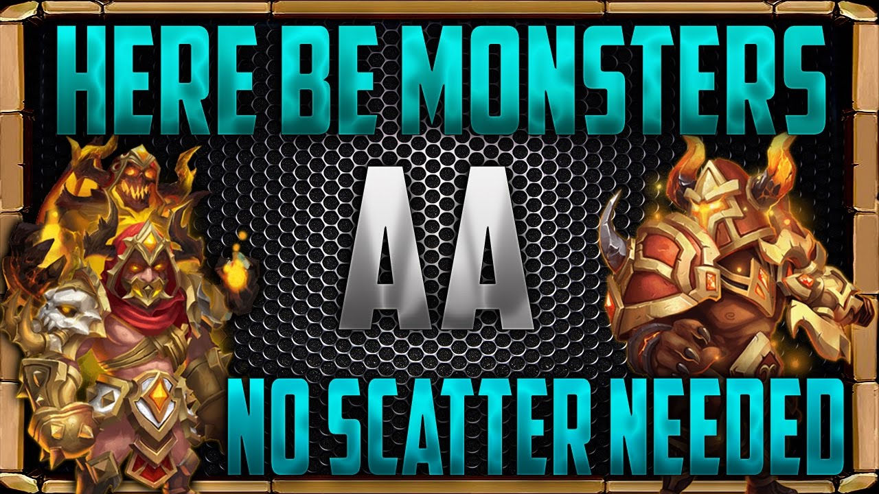 Here Be Monsters AA Strategy | No Scatter | Castle Clash - YouTube