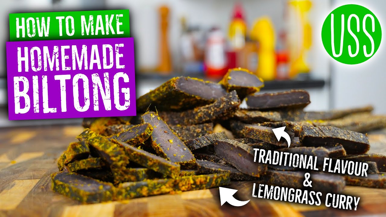How To Make Biltong At Home - YouTube