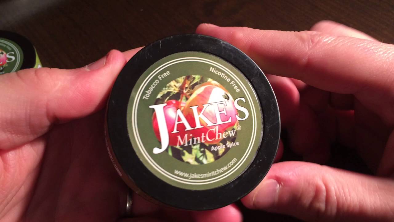 Jake's Mint Chew - Apple Spice Packaging - YouTube