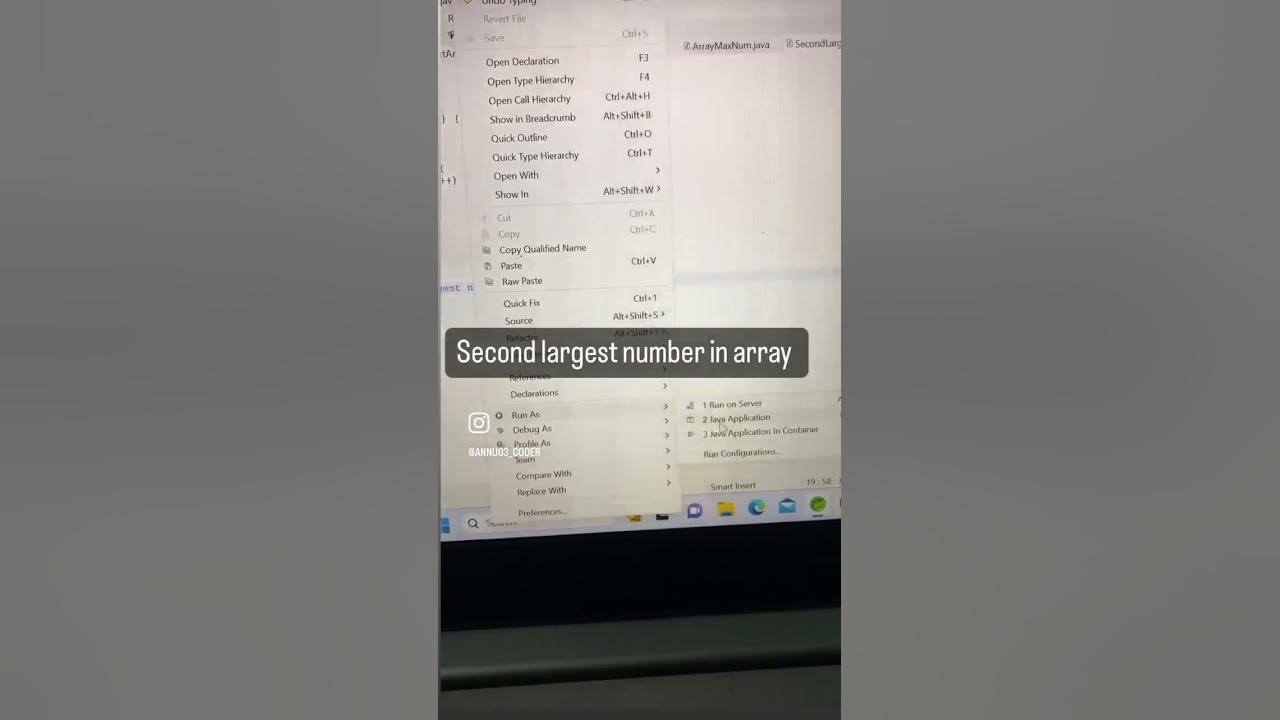 To Find Second Largest Number In Java Array YouTube to-find-second-largest-number-in-java-array-youtube
