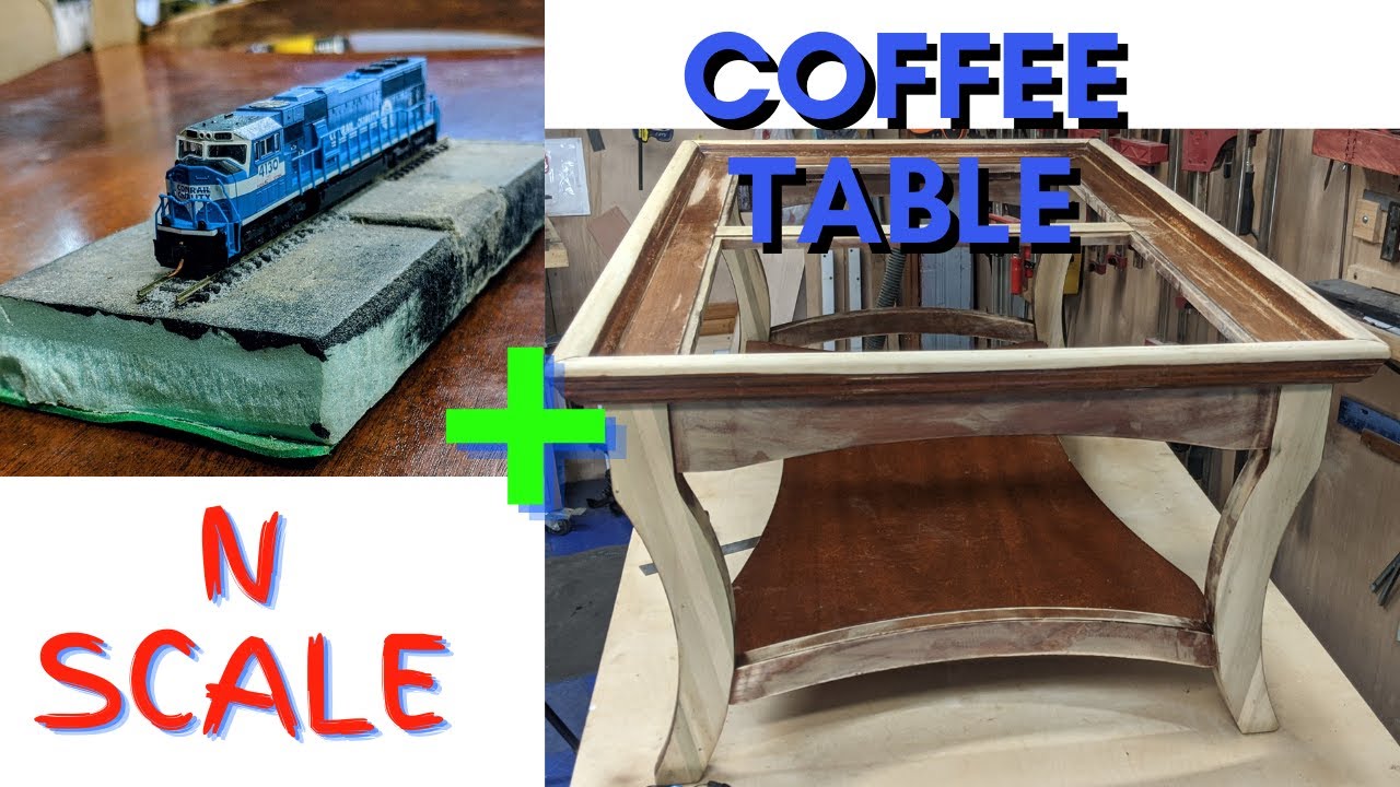 N Scale Coffee Table Layout build : Part 1 - YouTube