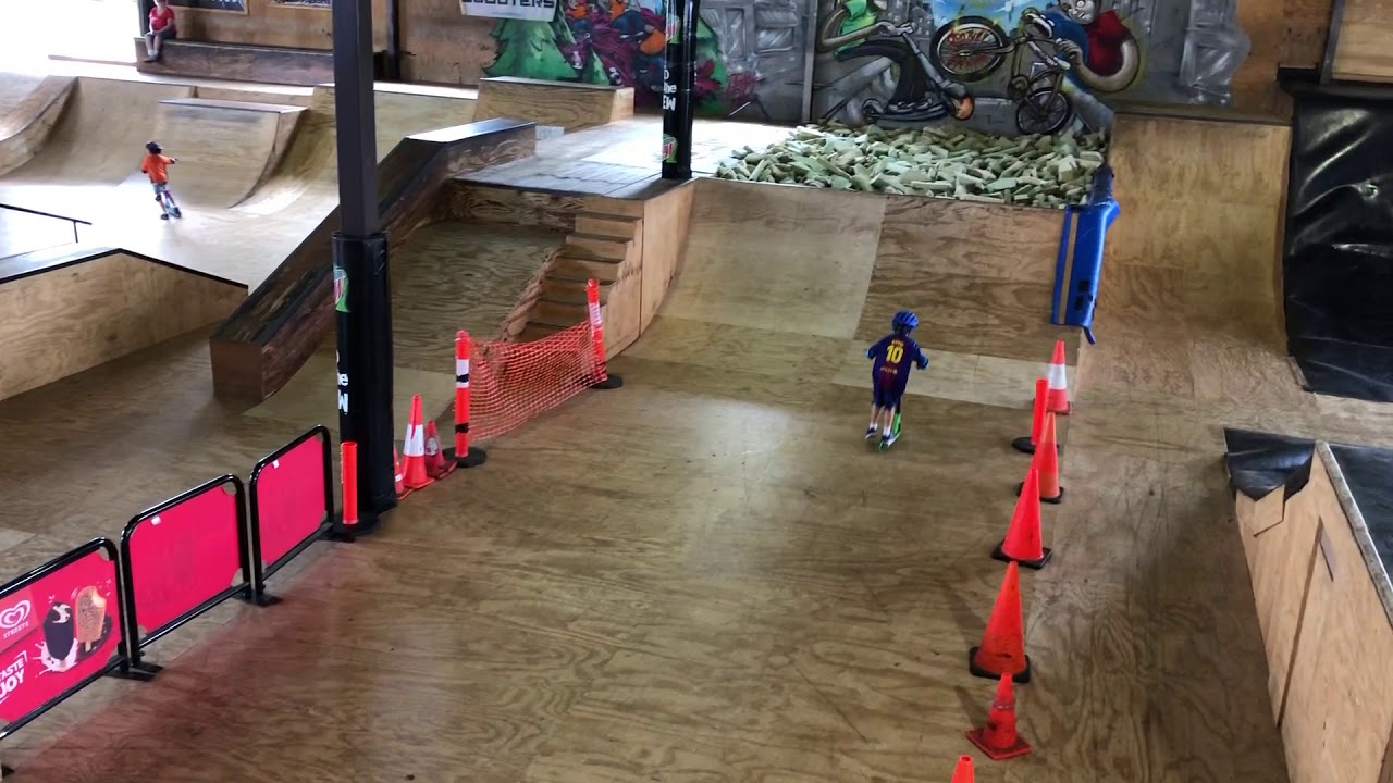 Ramp Attak foam pit - YouTube