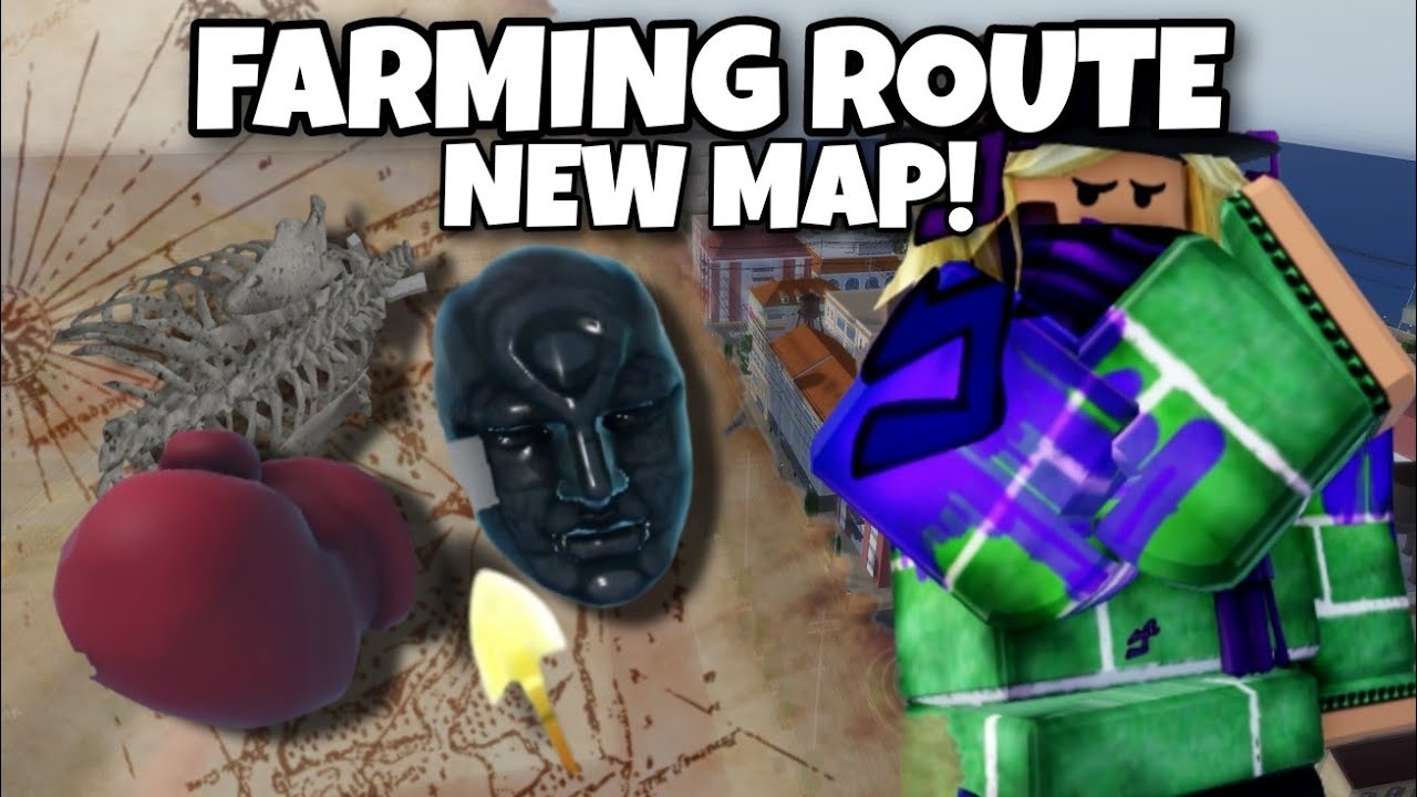 [YBA] The Absolute Best Item Farming Route - NEW MAP! - YouTube
