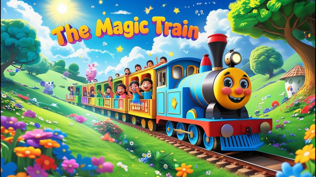 MAGIC TRAIN ADVENTURE | Kids Pulse TV - YouTube