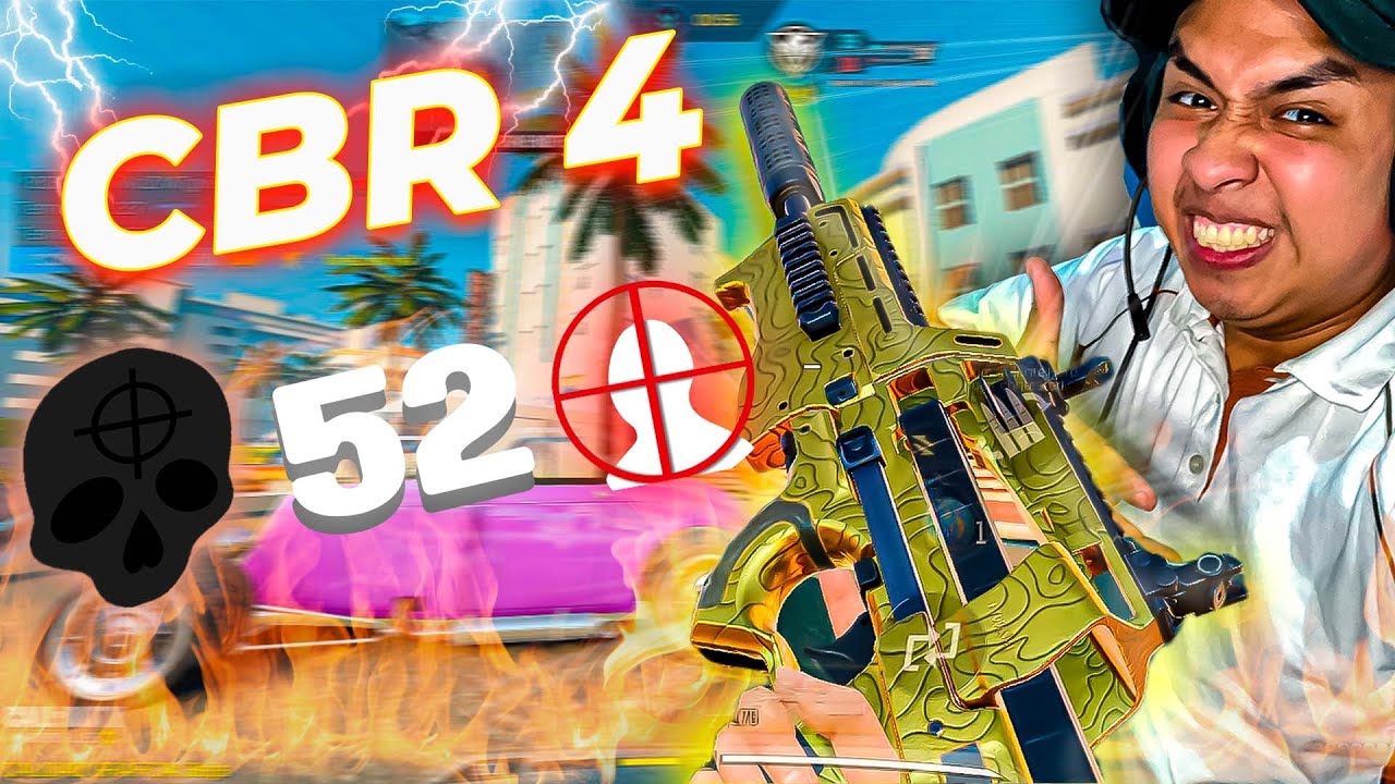 CBR 4 COD MOBILE - SALVANDO LA PARTIDA | COMO REVIENTA ESTA ARMA 💥 - # ...