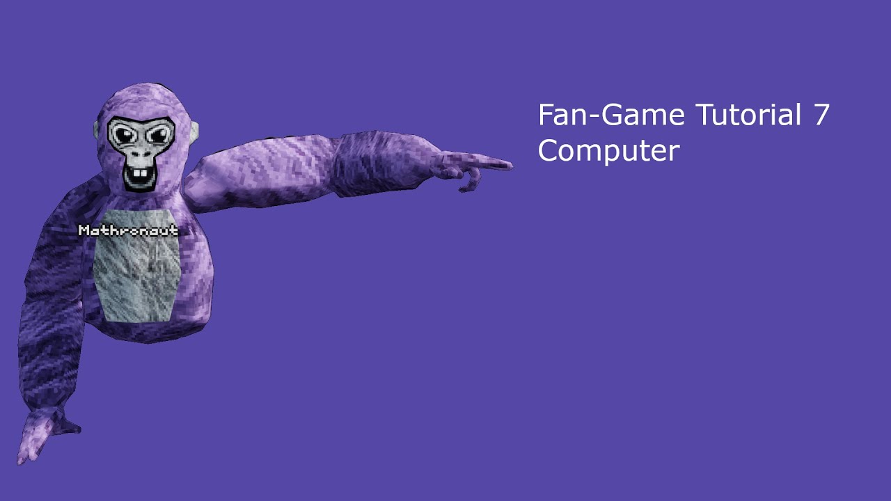 How to add a room, name, color computer to your Gtag fan game - YouTube