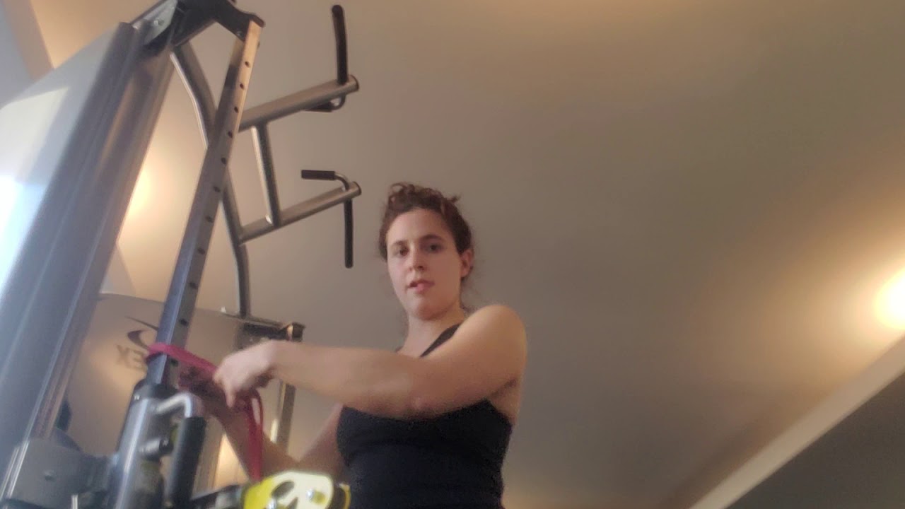 Internal rotation with band - YouTube