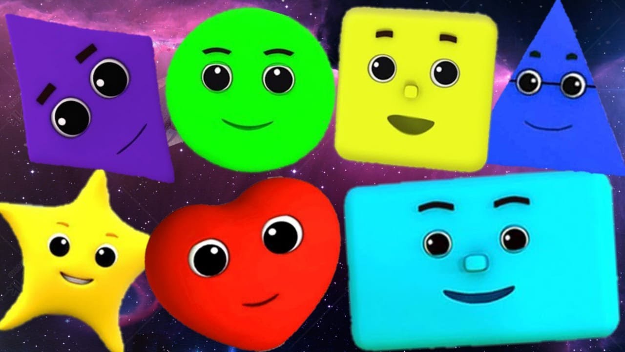 Shapes Song | We Are Shapes | Shapes Rhymes Song For Kids ...