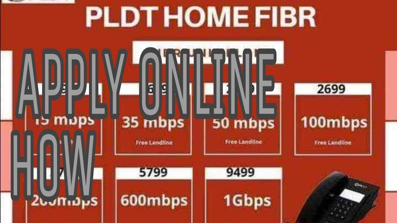 🛑HOW TO APPLY PLDT HOME FIBER || USING MOBILE || ONLINE APPLICATION ...