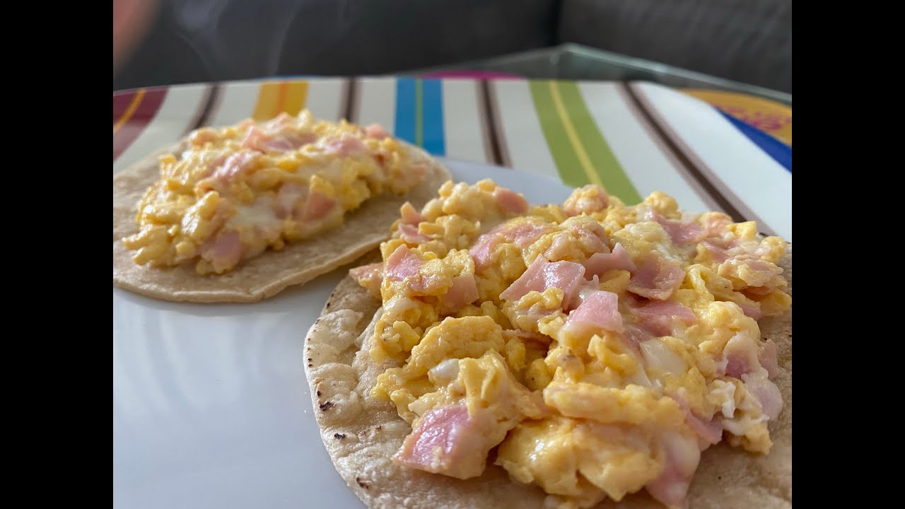 Huevos Revueltos Con Jamon