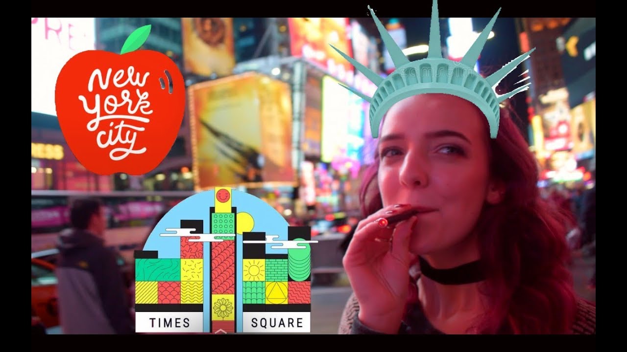 SMOKING IN TIMES SQUARE | NYC Home Video - YouTube