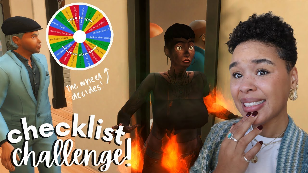 I’m innocent…I didn’t mean to start this fire 👉🏽🥺👈🏽 The Sims Checklist ...