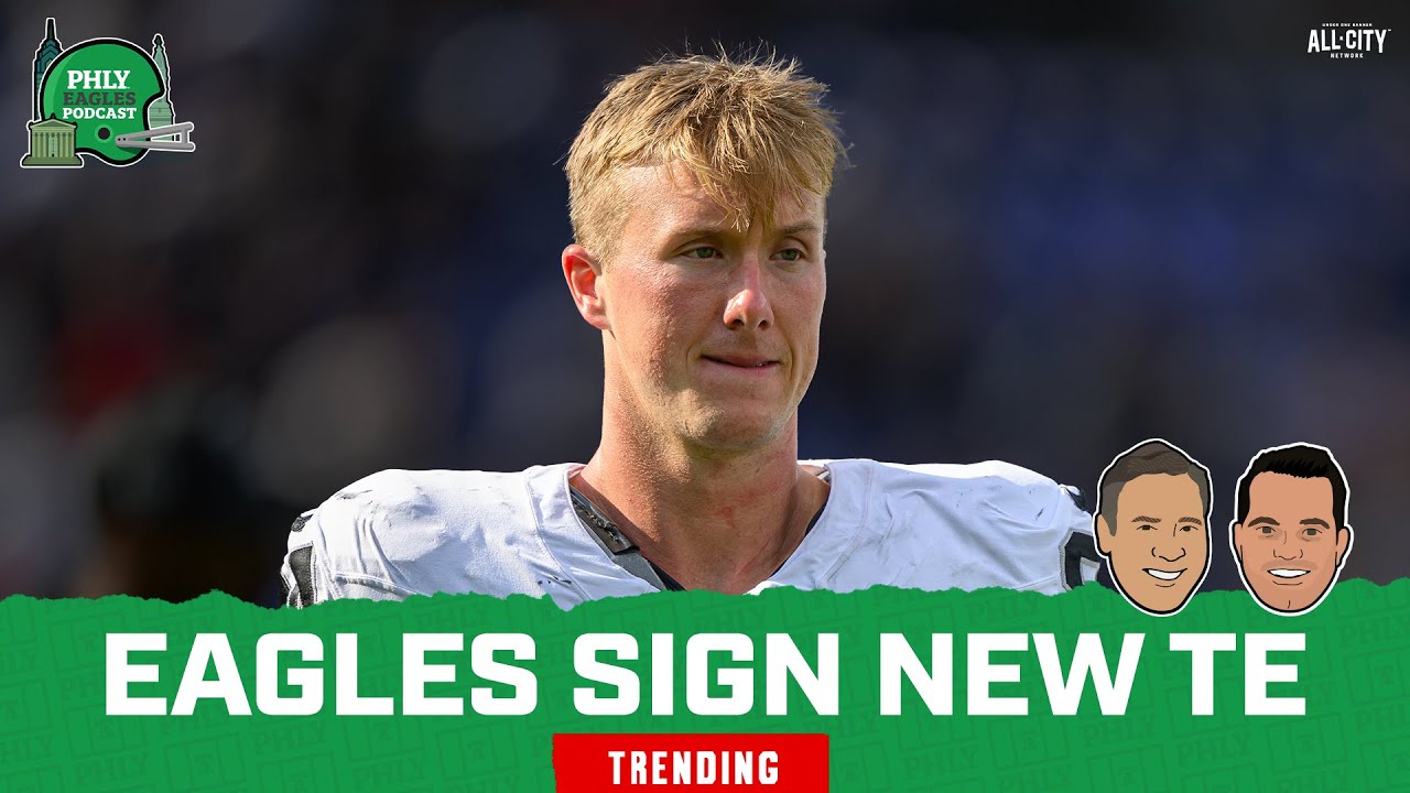 Eagles sign tight end Harrison Bryant - YouTube