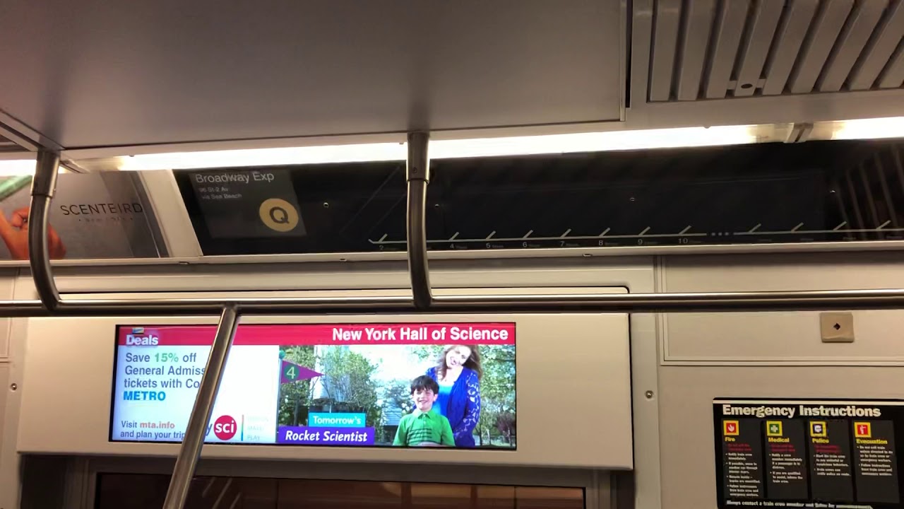 MTA SUBWAY: (N) To Forest Hills at 96 Street (Codebreak) - YouTube