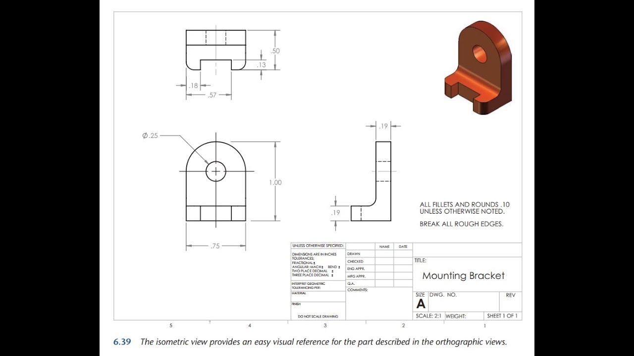 ME Drawing | Ellipse | Isometric View | - YouTube