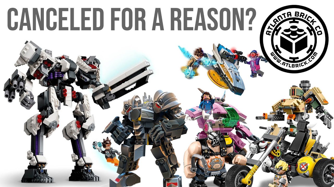 LEGO® OVERWATCH, Canceled for a Reason? BTS 196. - YouTube