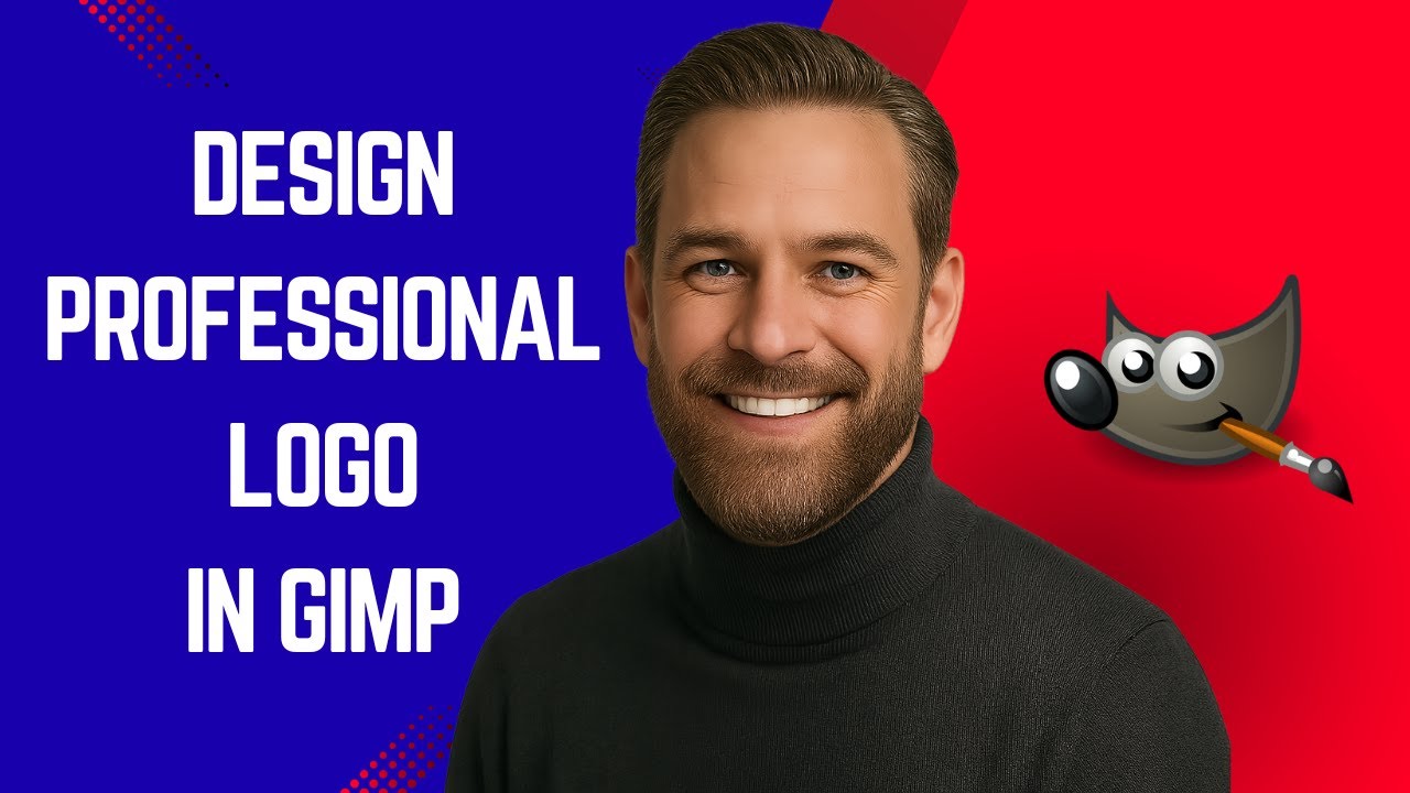How to Design a Professional Logo in GIMP - GIMP Tutorial for Beginners ...