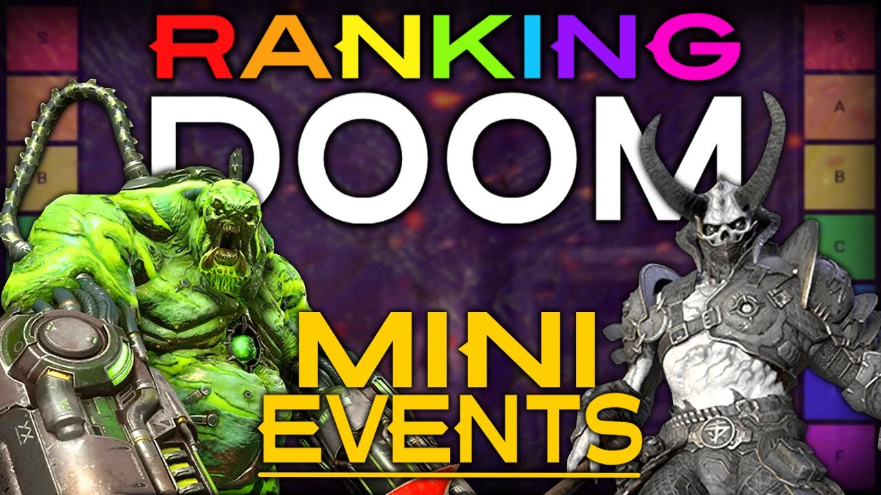 Ranking ALL Mini Events In Doom Eternal | Ranking Doom - YouTube