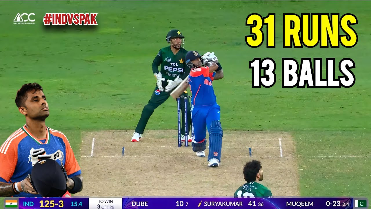 India vs Pakistan ASIA CUP 2025 Yesterday Match Highlights | INDIA vs ...