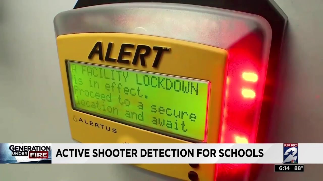 Active shooter detection for schools - YouTube