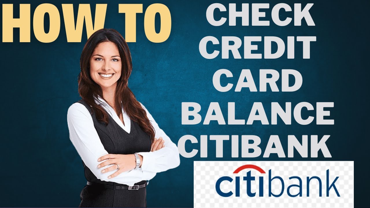 How to check credit card balance Citibank I DOUBLE Z - YouTube