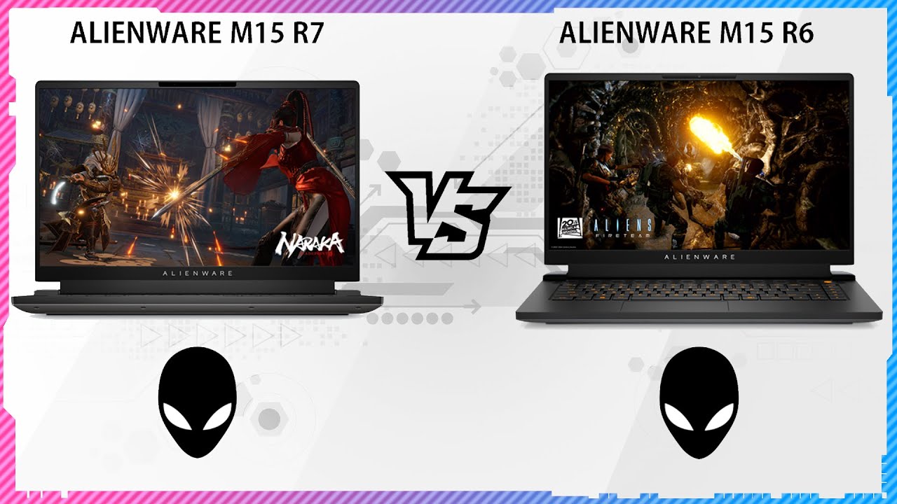 ALIENWARE M15 R7 VS ALIENWARE M15 R6 - YouTube