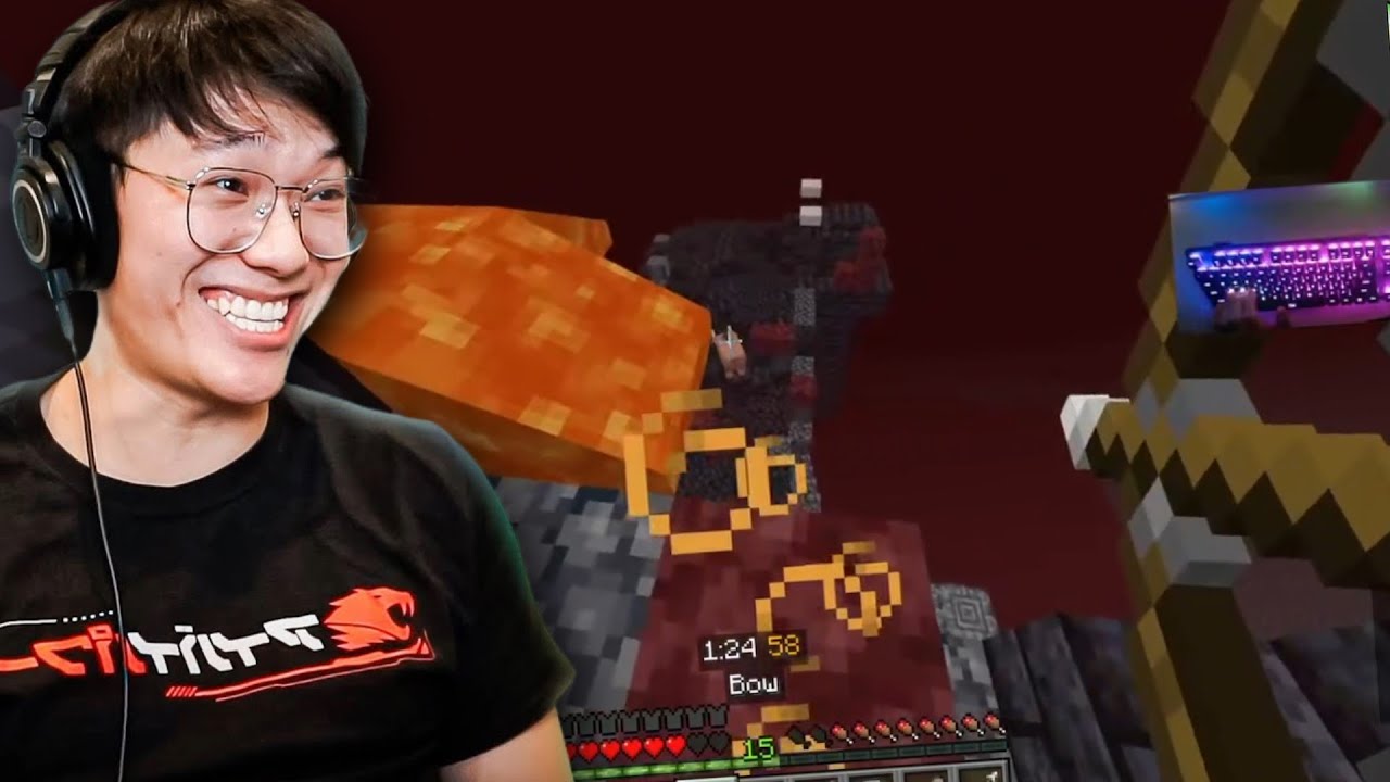 BTMC Reacts to an Insane Minecraft Bastion Routing - YouTube
