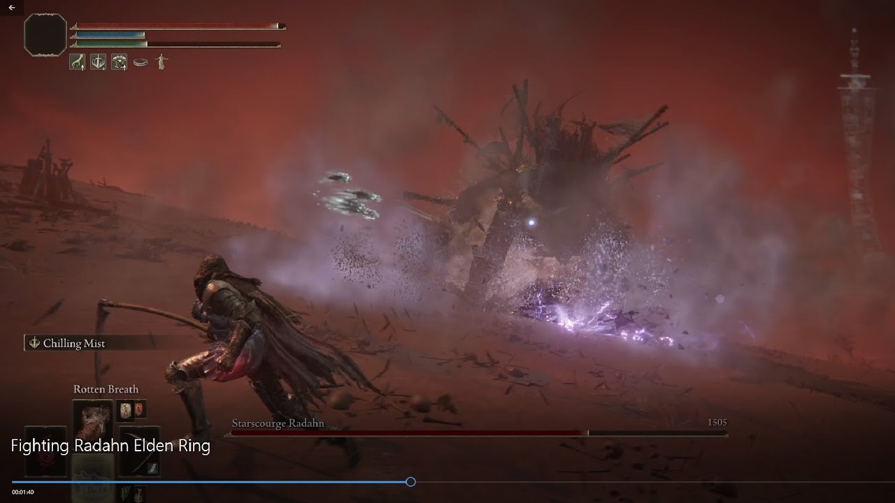 Fighting Radahn gameplay - Elden Ring - YouTube