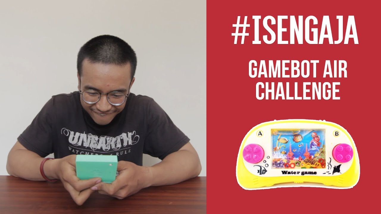 #ISENGAJA: Main Gamebot Air - YouTube